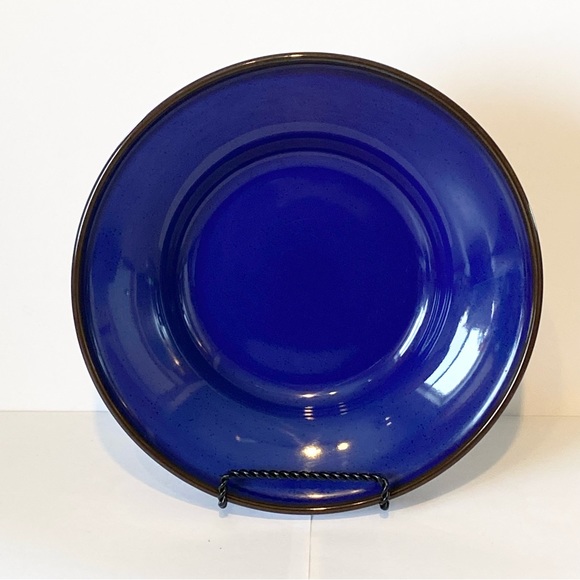 IKEA | Dining | Ikea Fargrik Dark Blue Speckled 95 Serving Bowl Pasta ...